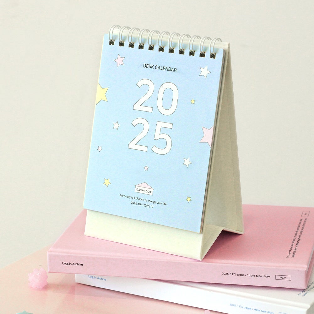 [Dash&Dot] 2025 Little Star Desk Calendar | GANADA STORE