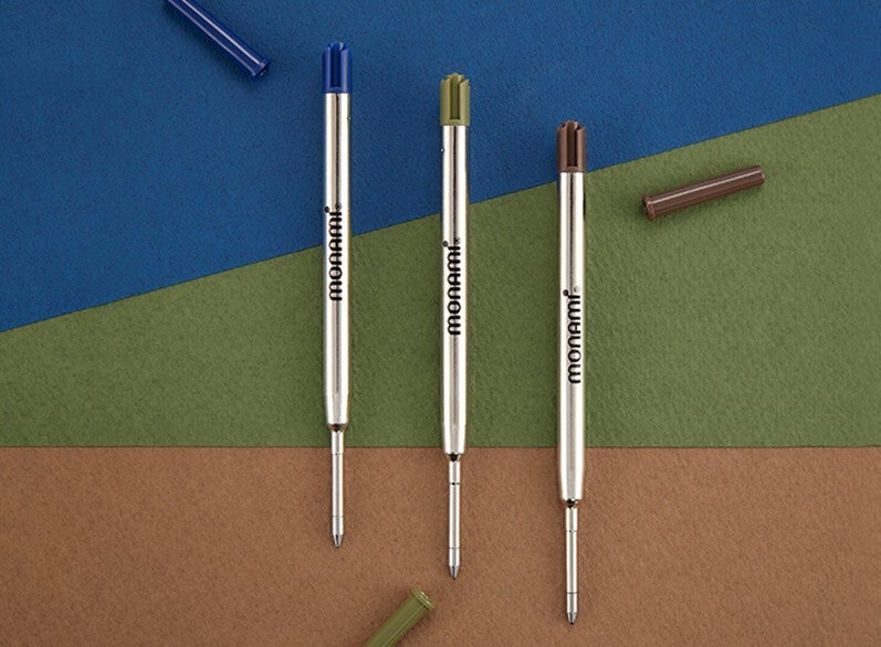[monami] Ballpoint Pen Refill - FX4000 (Dark Colors) | GANADA STORE